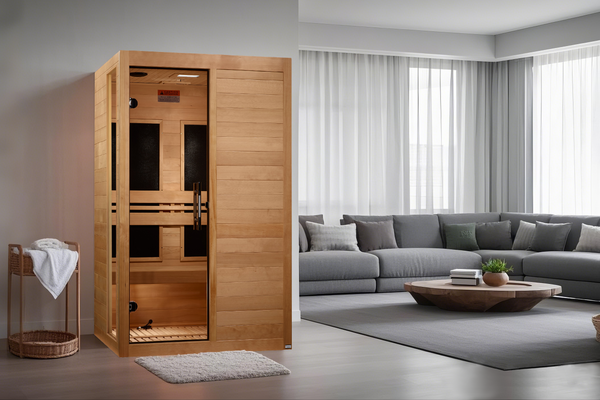 ***New 2026 Model*** Dynamic "Lucca" 2 Person Low EMF FAR IR Sauna (DY ...
