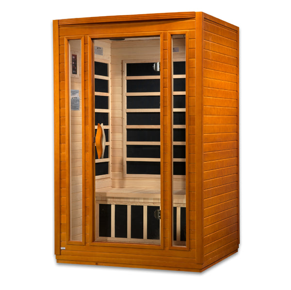 Dynamic "San Marino" 2 Person Low EMF FAR IR Sauna (DYN-6206-01 ...